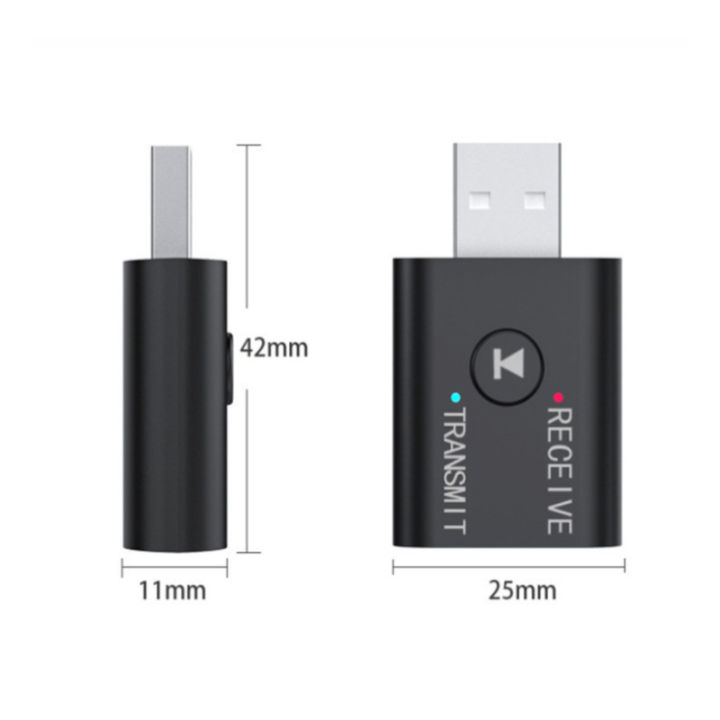 Cefu Bộ chuyển đổi tai nghe máy tính bluetooth không dây USB 2 trong 1 ...