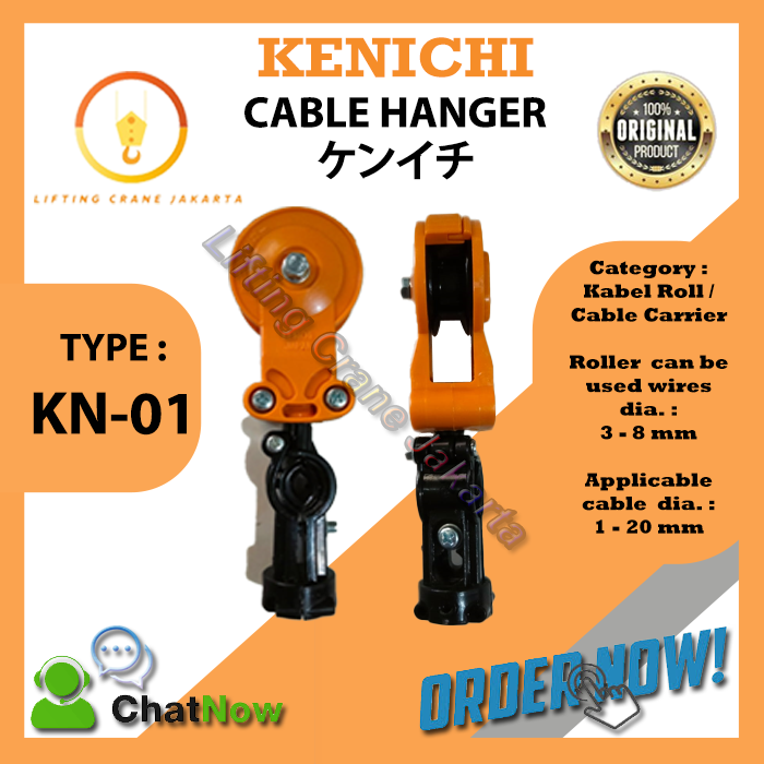 Gantungan Kabel Cable Hanger Cable Carrier KENICHI KN-01 Original JAPAN ...