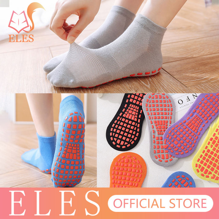 ELES Aldult Yoga Anti-skid Socks Children Pilates Socks Anti Slip Sock ...