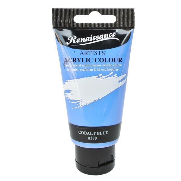 Renaissance Artists Acrylic Colour 75ml (370) Cobalt Blue | Lazada