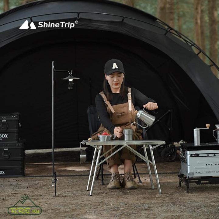 Shinetrip Outdoor Camping BBQ Heat Resistant Table Folding Table ...