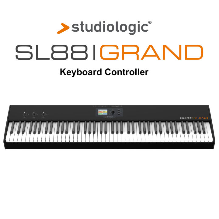 Studiologic SL88 Grand 88-Key Hammer-Weighted Keyboard Controller ...