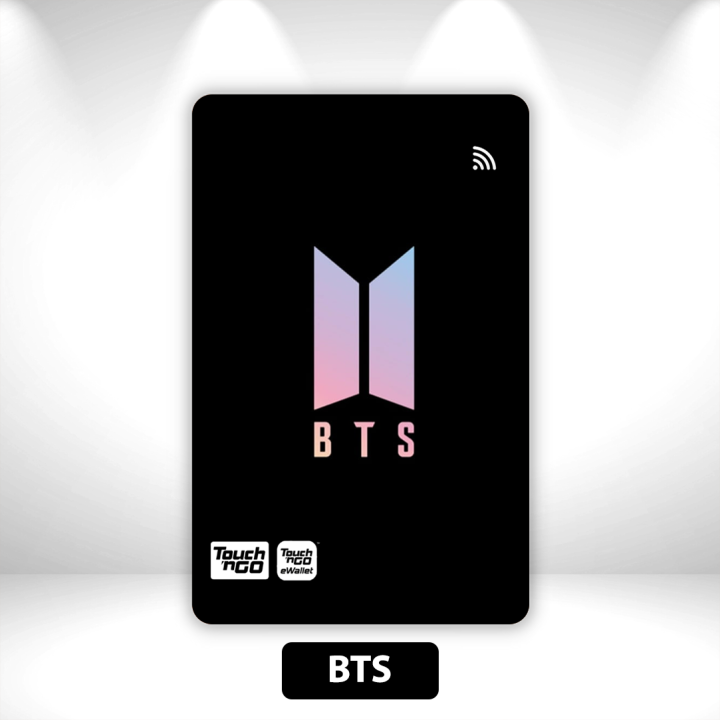 BTS - TNG Sticker TNG NFC Card Skincard Cover BTS by Sticko Animation ...