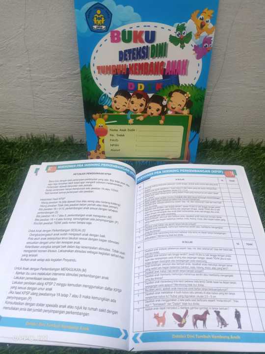 Buku Deteksi Dini Tumbuh Kembang (DDTK) Anak PAUD/ TK | Lazada Indonesia