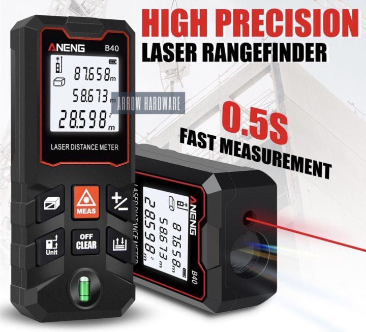 NEXA B40/80 Laser Distance Meter Digital Laser Range Finder Distance ...