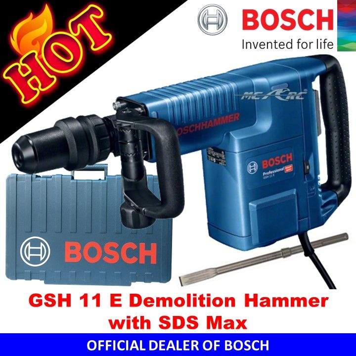 Bosch GSH 11 E Demolition Hammer with SDS Max | Lazada PH