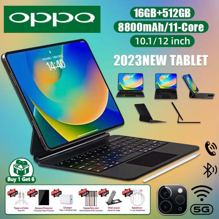Tablet PC Baru OPP0 S11 Tablet Android 13 Tablet PC Layar Penuh Layar ...