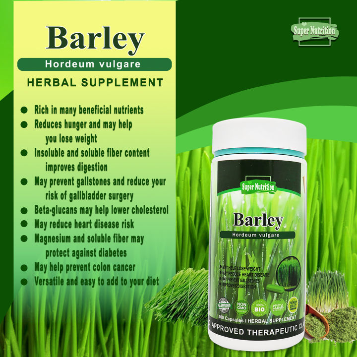 Barley Herb Organic Capsule 100's | Lazada PH