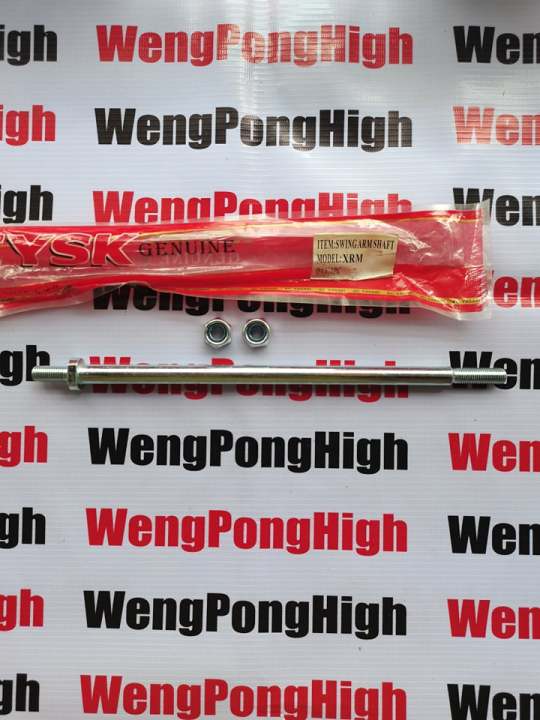 SWING ARM AXLE STOCK XRM110 YSK BRAND | Lazada PH