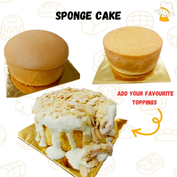 Sponge Cake Mix Flour / Tepung Campuran Kek Span / 海绵蛋糕预拌粉 [1kg/500g ...