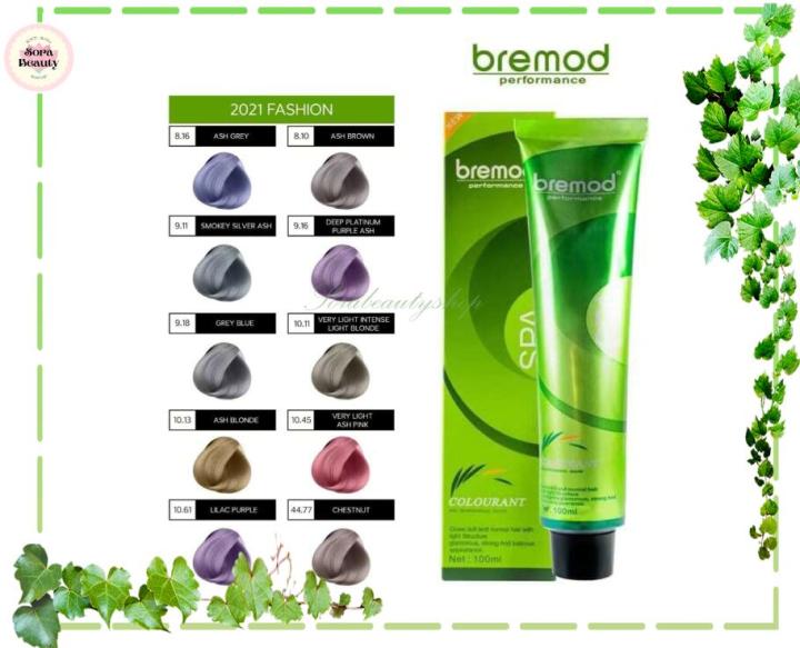 New Colors!!! Bremod Hair Color Dye Tubes Fashion Colors 100ml 10/13 9/ ...