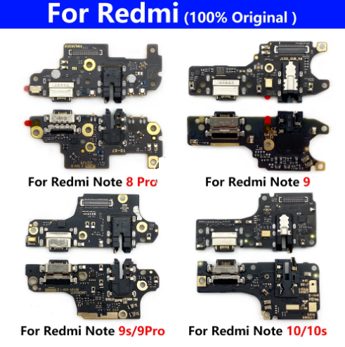 For Xiaomi Redmi Note 4 4X 5 6 7 8 9 Pro Note 9s Original New USB Charging Charger Port ...