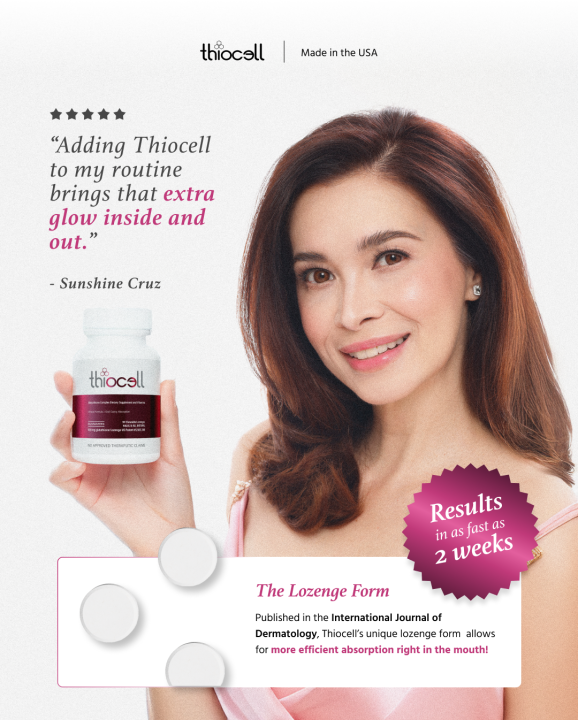 Thiocell Glutathione Lozenges Guaranteed 500 mg with Selenometathionine ...