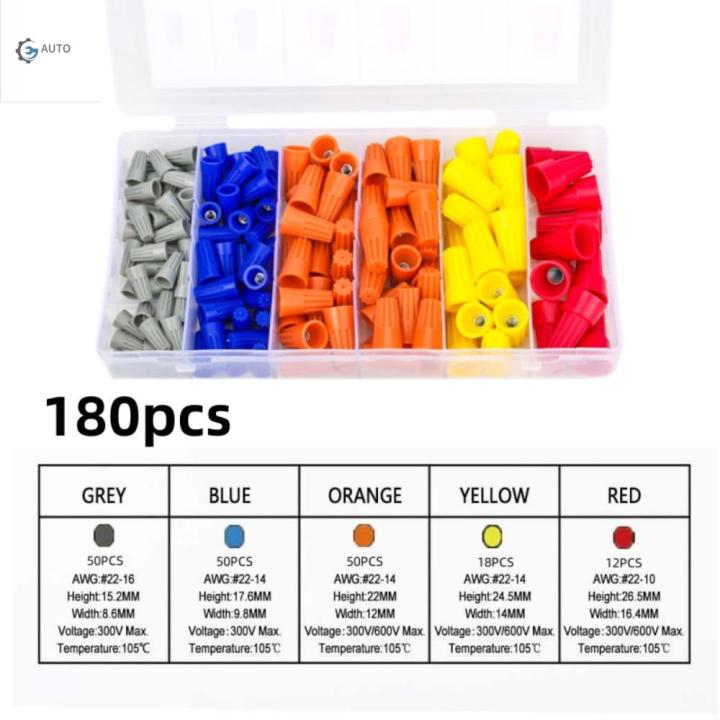 RD5BA7 PA+steel Wire Connectors with Spring Portable Wire Caps Spring ...