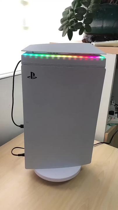 PS5 Host Top Cooling Fan PS5 Dustproof and Waterproof RGB Fan ps5 CD ...