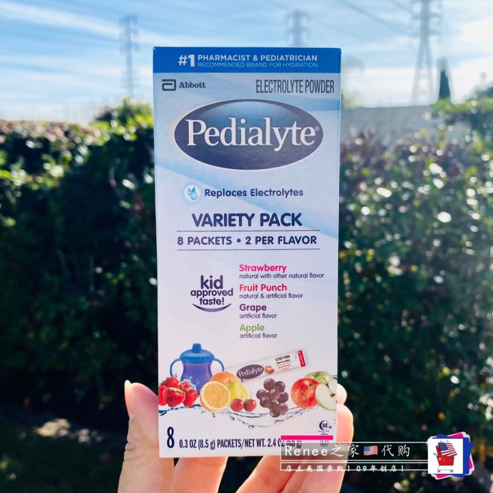 American Pedialyte Abbott Children Oral Rehydration Salt Electrolyte ...
