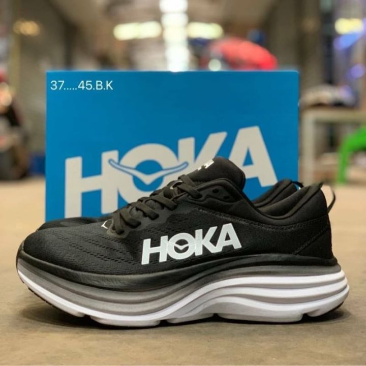 รองเท้ากีฬา สำหรับ ผู้หญิงและผู้ชาย HO-KA ONE ONE พร้อมกล่อง | Lazada.co.th