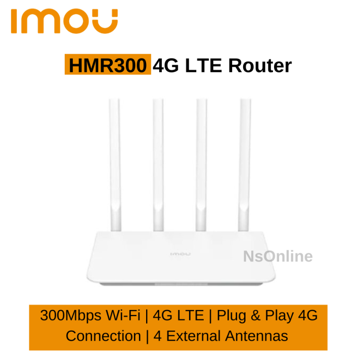 IMOU AC1200 Dual-Band 4G Router รุ่น HMR300 4G | Lazada.co.th