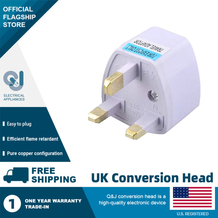 [Local Warranty] Q&J British Standard Plug Travel Adapter Malaysia 3 ...