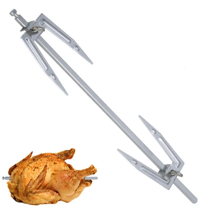 【Best value】 Stainless Steel Grill Fork Ovens Turkey Chicken Roaster ...