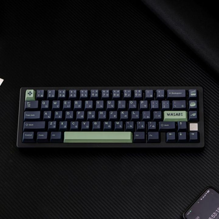 【Keycap Only】GMK Wasabi Keycap 150 Keys Cherry Profile PBT Sublimation ...
