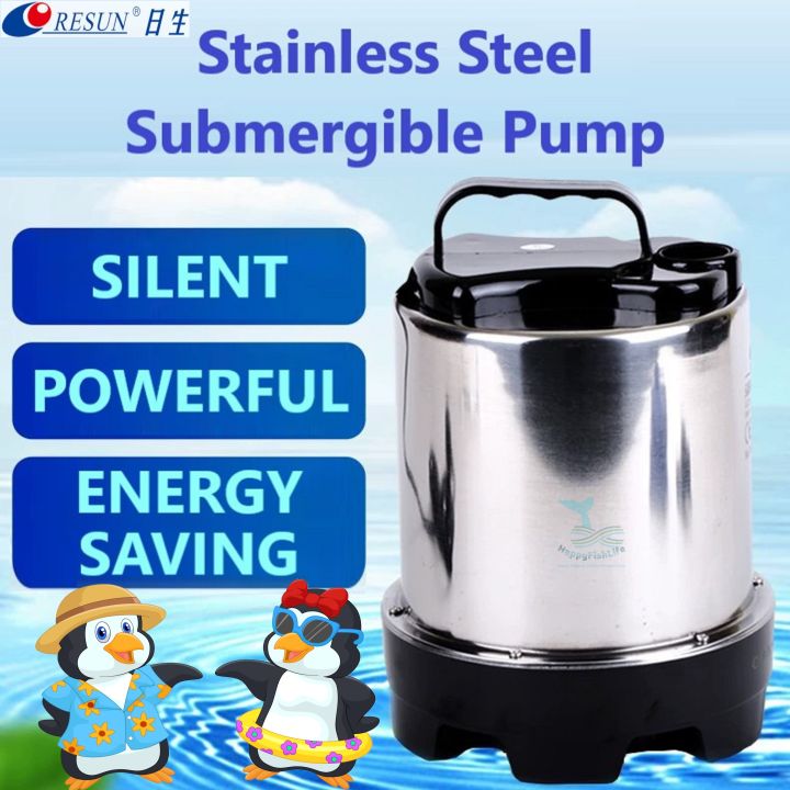 Resun Submersible Pump Stainless Steel Energy Saving Powerful Durable ...