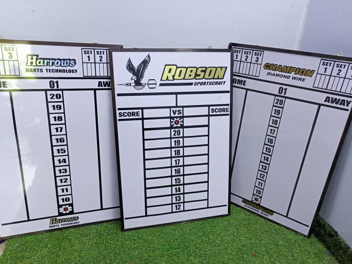[WA REYES] SCORE BOARD ( HARROWS & CHAMPION & ROBSON) / DART ...