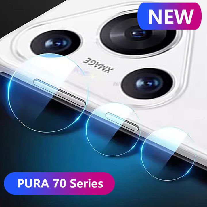 อุปกรณ์ป้องกันป้องกันเลนส์กล้องสำหรับ HUAWEI PURA 70 PRO PURA70ฟิล์มเลนส์กล้องอัลตร้า | Lazada.co.th