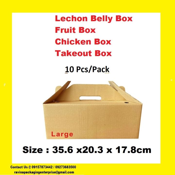 Lechon Belly Box Large (Set of 10 pcs) | Lazada PH
