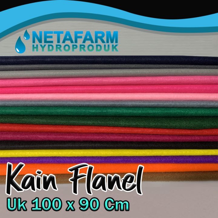 Kain FLANEL / ACRYLIC FELT bisa untuk Kerajinan Craft ( 1 METER ...