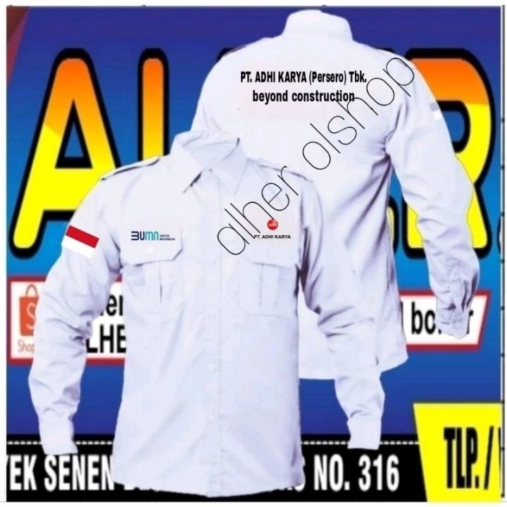 kemeja Adhi karya baju Adhi karya seragam Adhi karya Pdh Adhi karya ...