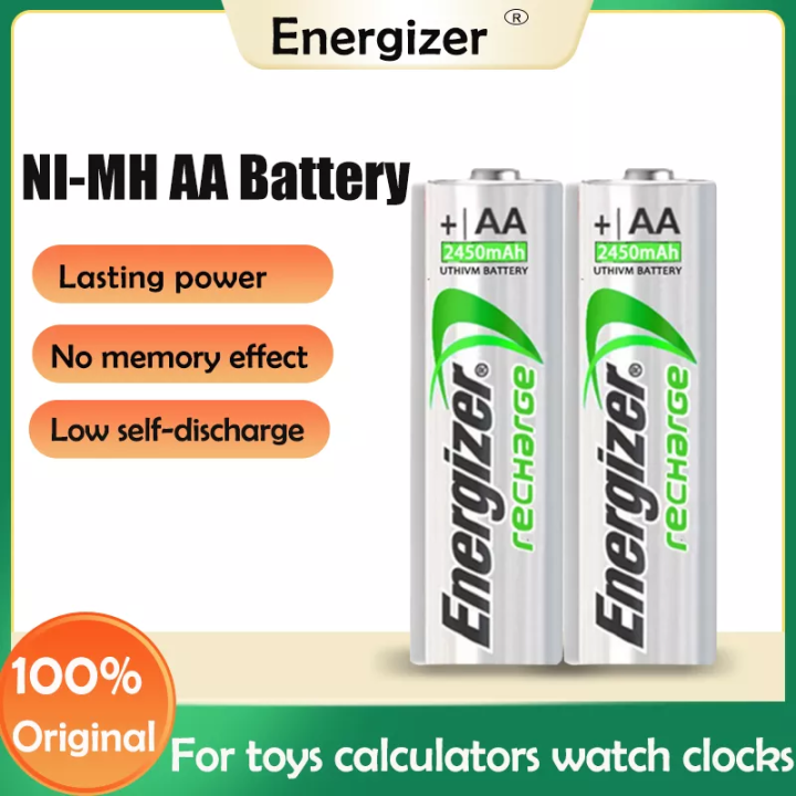 Energizer AA Rechargeable Battery 1.2V 2450mAh For electronic cameras ...