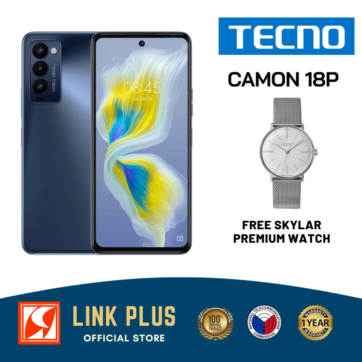 TECNO Camon 18p 8gb Ram + 128gb Rom With free Skylar Watch | Lazada PH