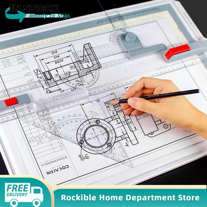 rockible Drafting Table A3 Architecture with Multifunctional Angle ...