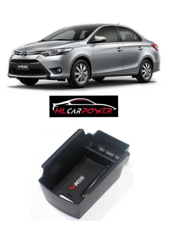 Toyota Vios 2013-2018 Armrest Storage Box Console Tray | Lazada