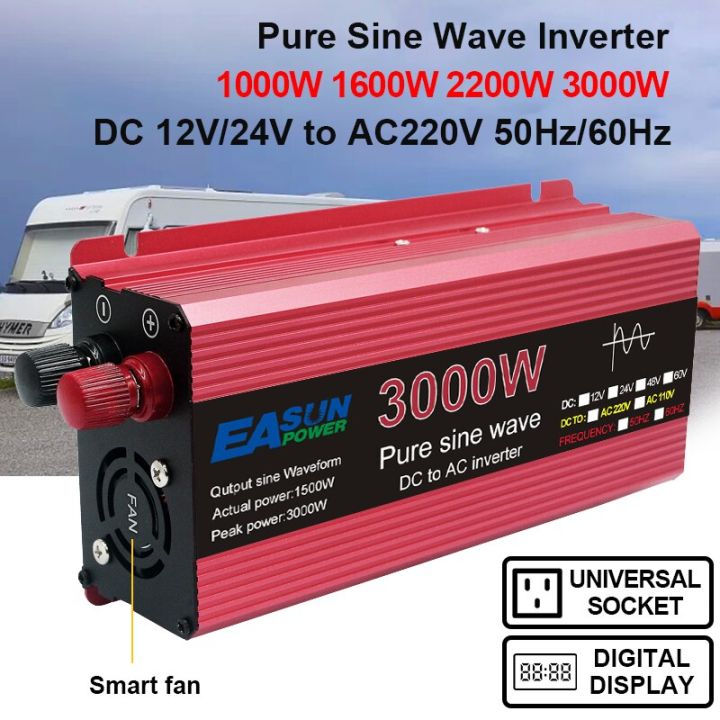 3000w power converters power inverter heavy duty car inverter 12v to ...