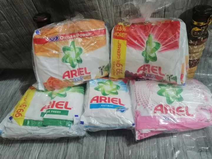 ARIEL and TIDE LAUNDRY DETERGENT POWDER ( PERSONAL USED ONLY issue Buo ...