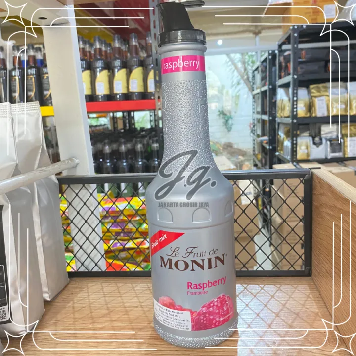Monin Puree Fruit Mix Raspberry 1 Liter | Lazada Indonesia