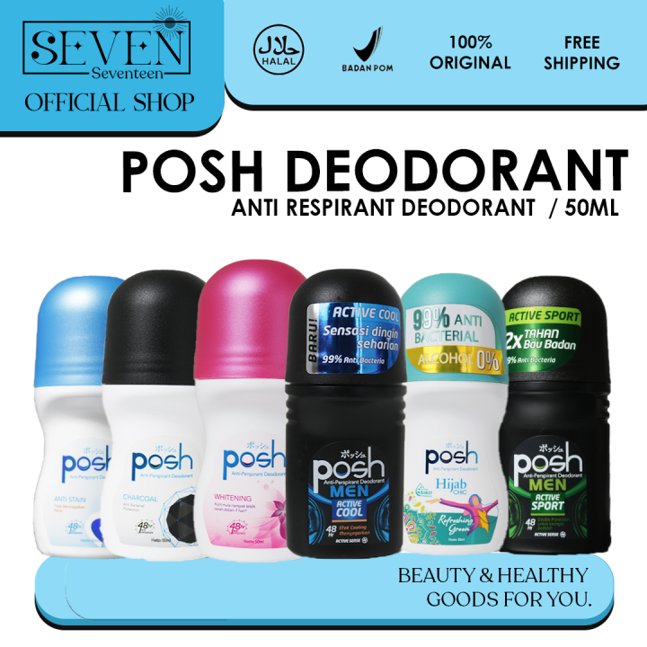 Posh Deodorant Roll On 50 ML | Lazada Indonesia