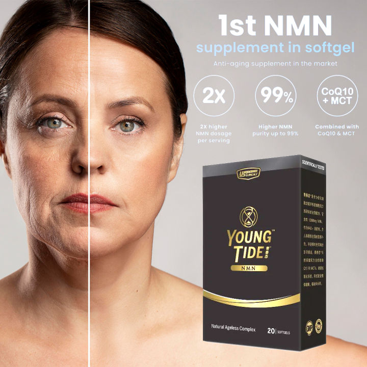 US Clinicals Young Tide NMN 20 softgels | Lazada Singapore