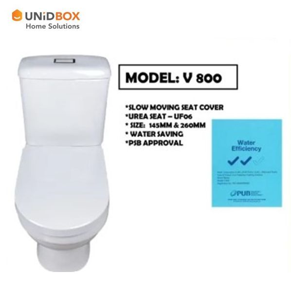 Baron V800 Toilet Bowl /WATER CLOSET/WC/UNIDBOX/BATHROOM/FLUSING/WATER ...