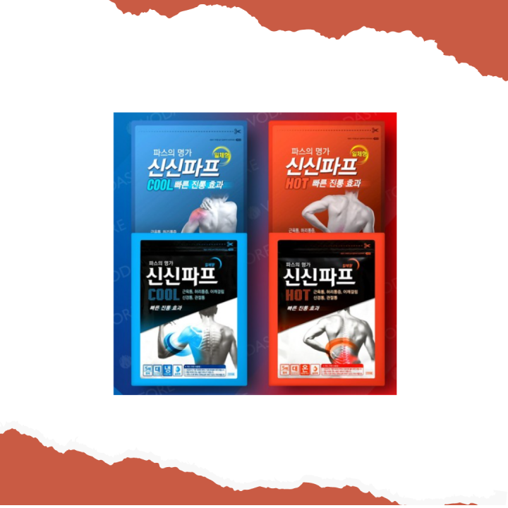 DAISO KOREA - Shinshin Salonpas Hot / Cold | Lazada PH