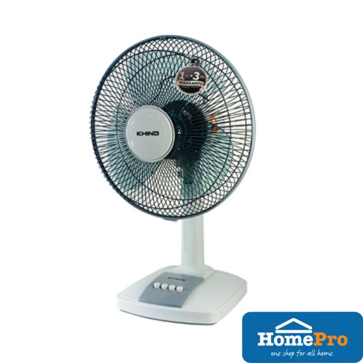Khind Table Fan TF126SE 12 Inch 40Watt 3Blades 3 Speed | Lazada