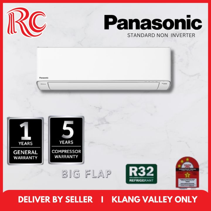 Panasonic 1.0HP/1.5HP/2.0HP/2.5HP Non Inverter Air Conditioner CS ...