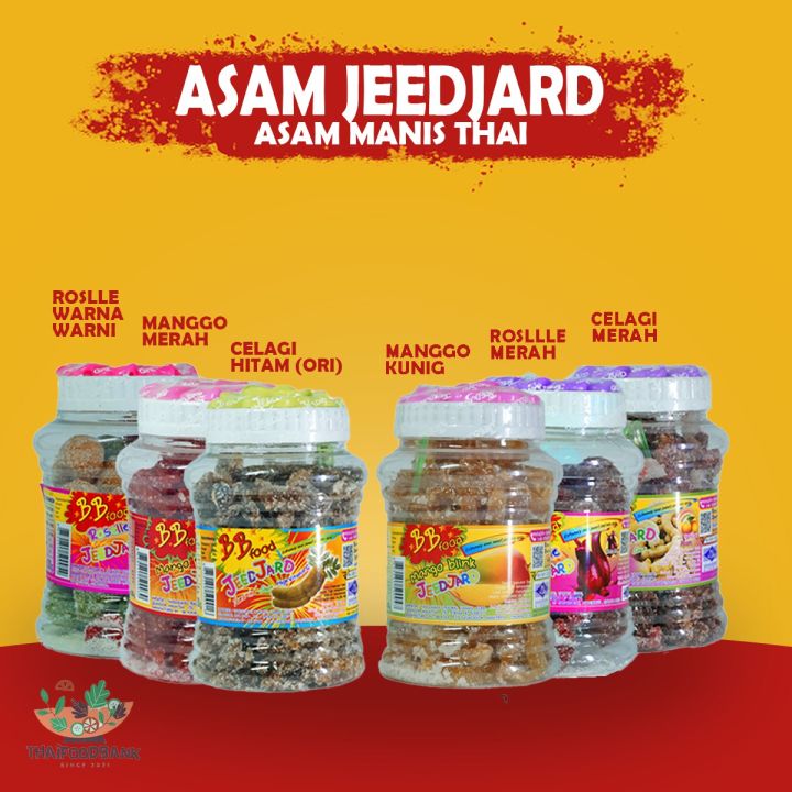 Asam Botol Jeedjard Asam Manis Thai Asam Celagi Asam Mangga | Lazada