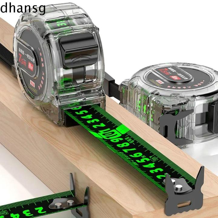 DHANSG Precise Measuring Ruler 5 Meters Clear Measuring Tape Reliable ...