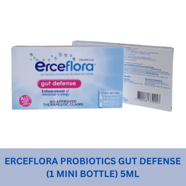 ERCEFLORA PROBIOTICS GUT DEFENSE (1 MINI BOTTLE) 5ML | Lazada PH