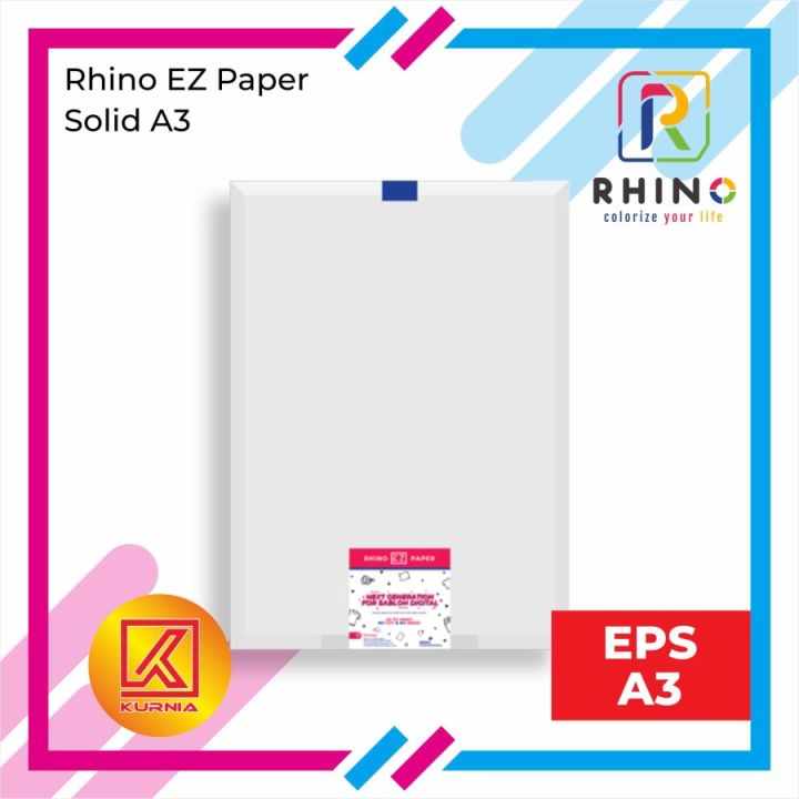 Rhino EZ Paper Solid A3 isi 100 Lembar (EPS A3) | Lazada Indonesia
