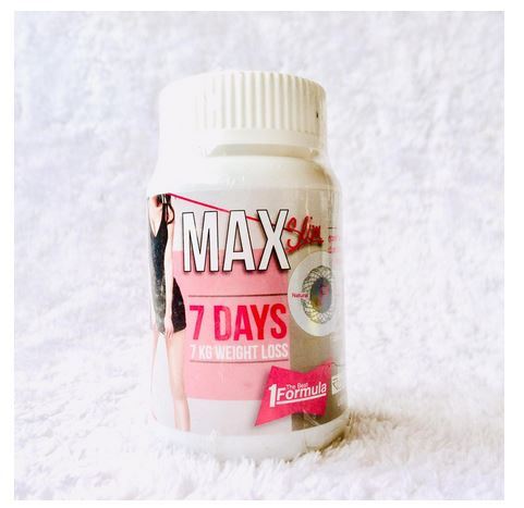 100% Original Max Slim 7 Days 7KG WEIGHT LOSS (Thailand Approved, HALAL ...