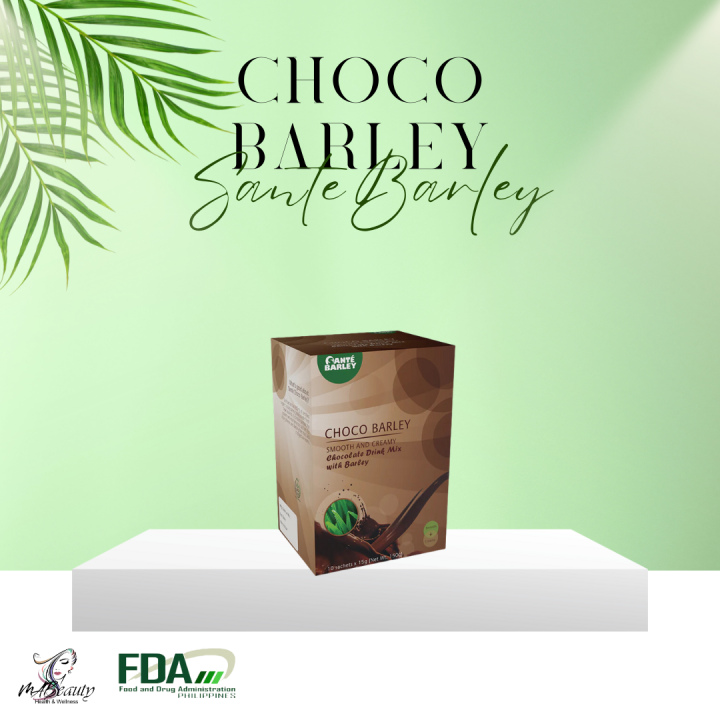 Sante Barley CHOCO Barley 15g x 10 sachets per box Sante CHOCO Barley ...